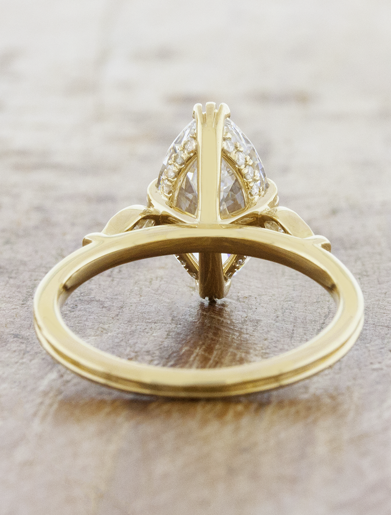 Trinity: Three Stone Marquise Triple Prong Engagement Ring | Ken & Dana ...