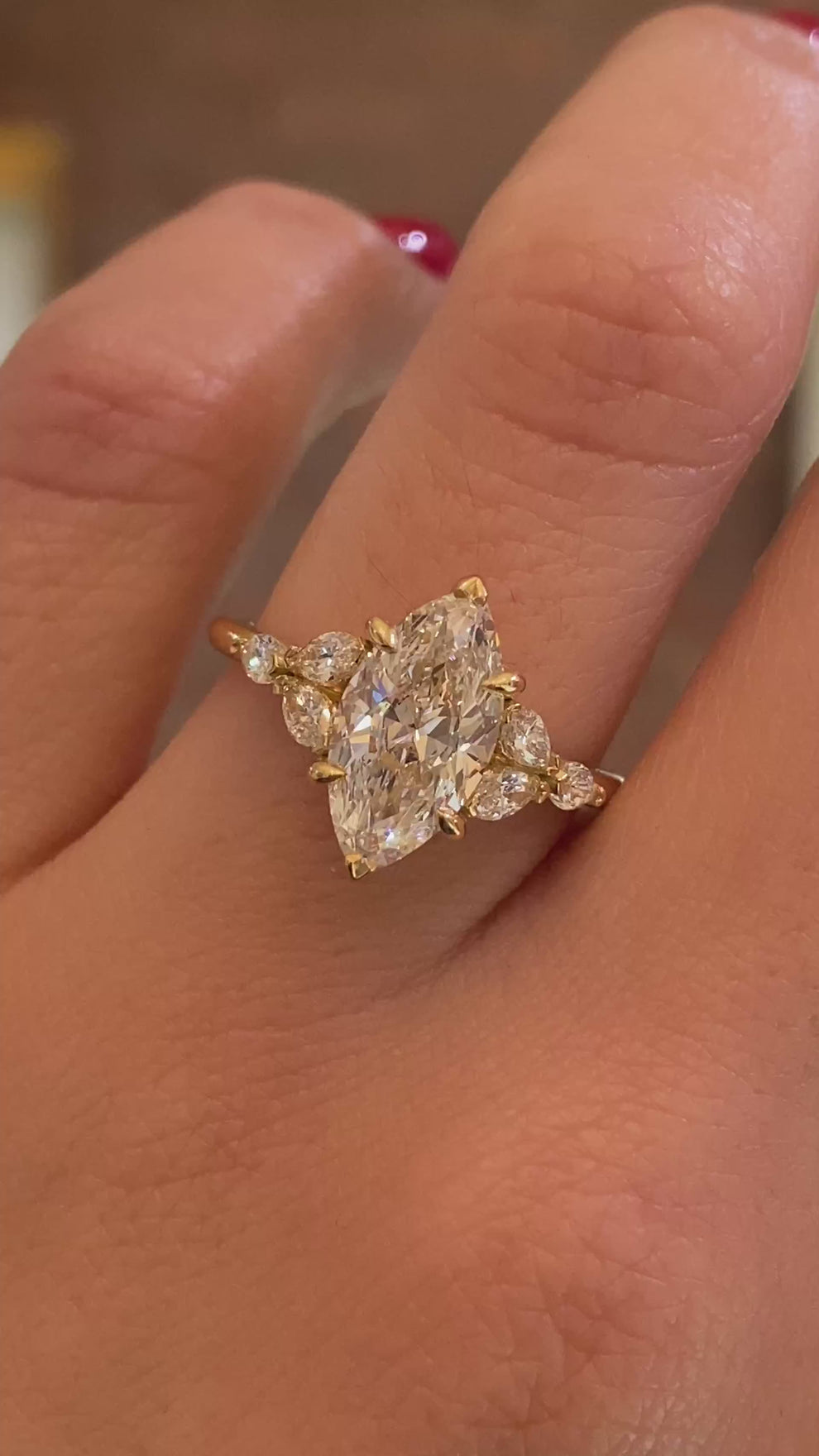 Jacqueline - Marquise: Split Shank Engagement Ring with Marquise ...
