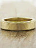 Patrick: Hammered Milgrain Men's Wedding Band | Ken & Dana Design