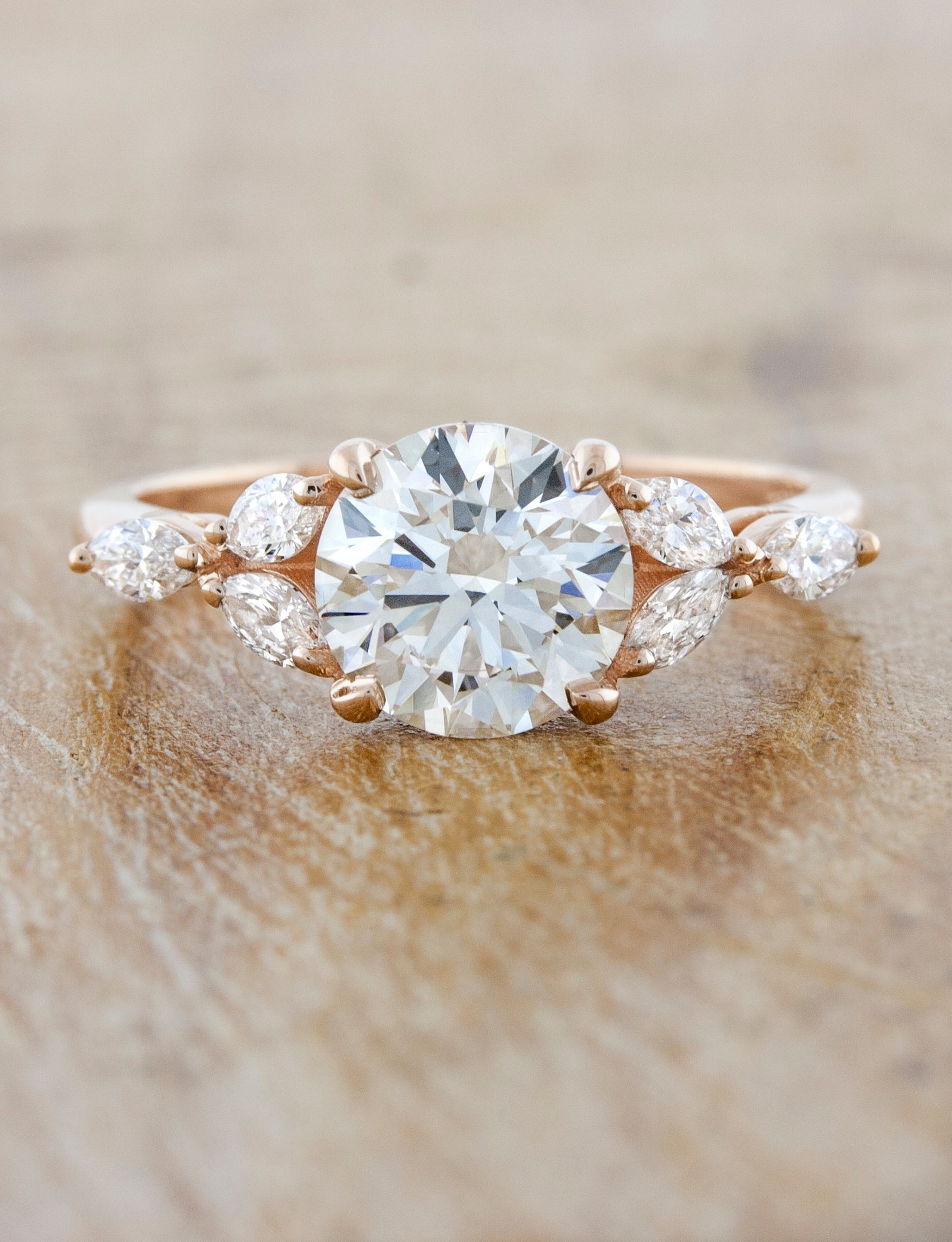 Jacqueline + Adelixa + Antoinette Ring Set- Natural Diamonds | Ken ...