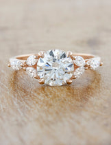 Jacqueline + Adelixa + Antoinette Ring Set - Natural Diamonds | Ken ...