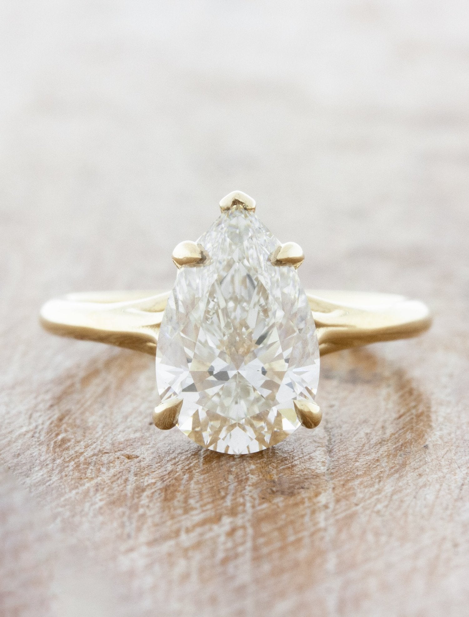 Allegra: Solitaire Setting with Hidden Halo and Woven Basket | Ken ...