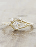 Kira: Diamond Cluster Engagement Ring | Ken & Dana – Ken & Dana Design
