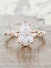 Shanel + Kia Stacked Wedding Ring Set | Ken & Dana Design