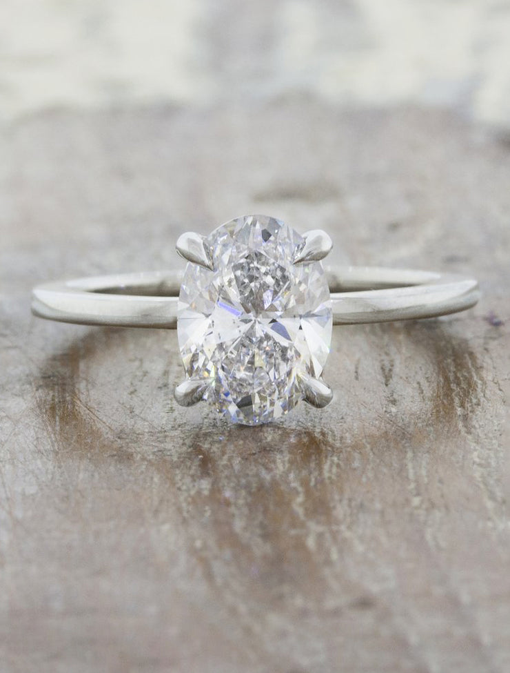 Simple Engagement Rings