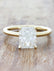 Zilli: Radiant Cut Simple Solitaire with Hidden Halo | Ken & Dana Design