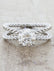 Lassie: Round diamond set with a split rope band | Ken & Dana Design