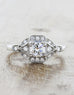 Kimberly: Antique Style Round Diamond Engagement Ring | Ken & Dana ...